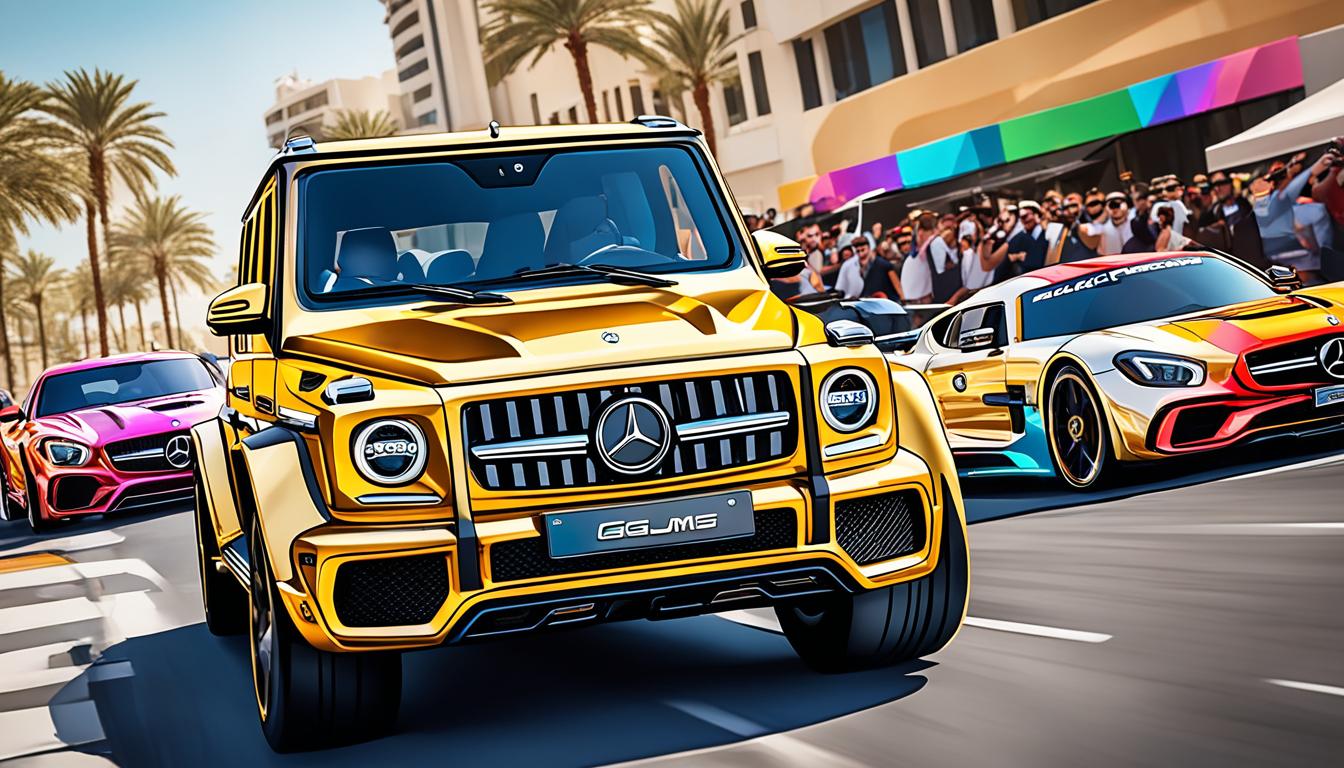 Mercedes-AMG: G63 UAE Golden Edition leads the DXB SupercarParade